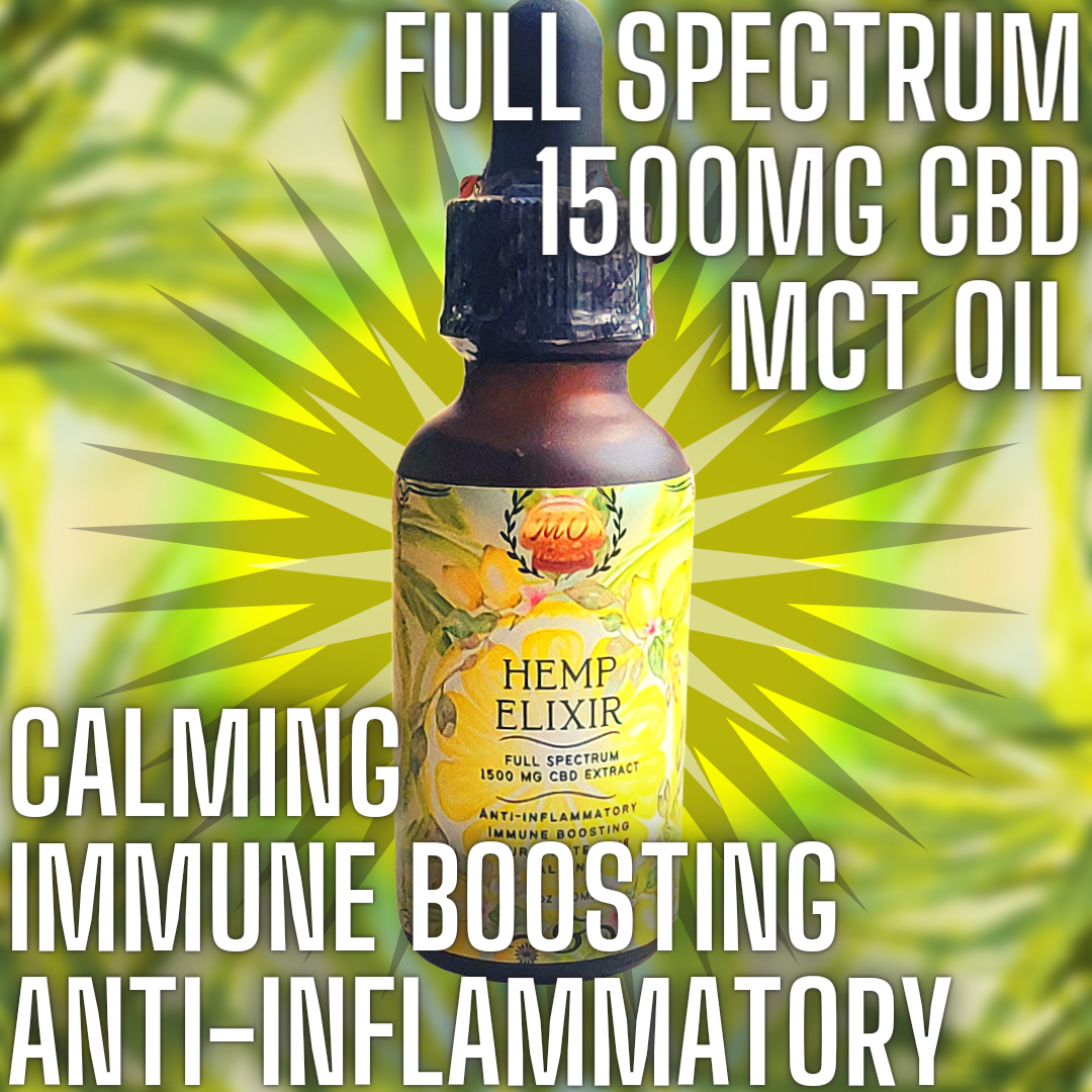 Hemp Elixir - 1500MG Full Spectrum CBD – MyceliOhm